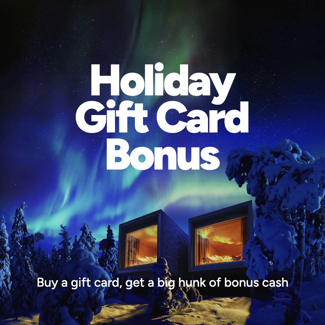 2025 Holiday Gift Card Bonus Offer — Tablet Hotels